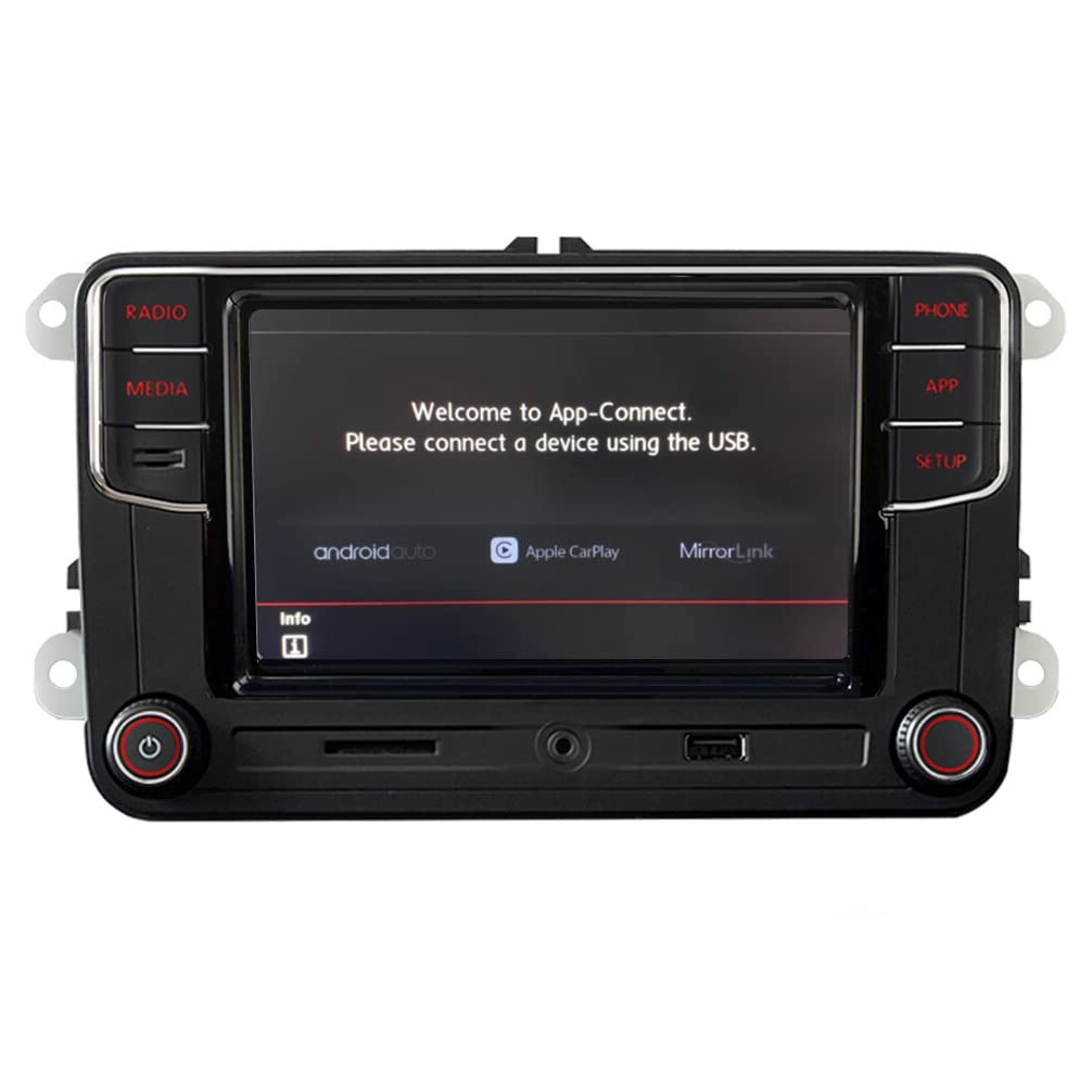 AMZPARTS RCD330 MIB CAR RADIO ANDROID AUTO CARPLAY 6.5 "ゴルフに互換性のある車両 ...