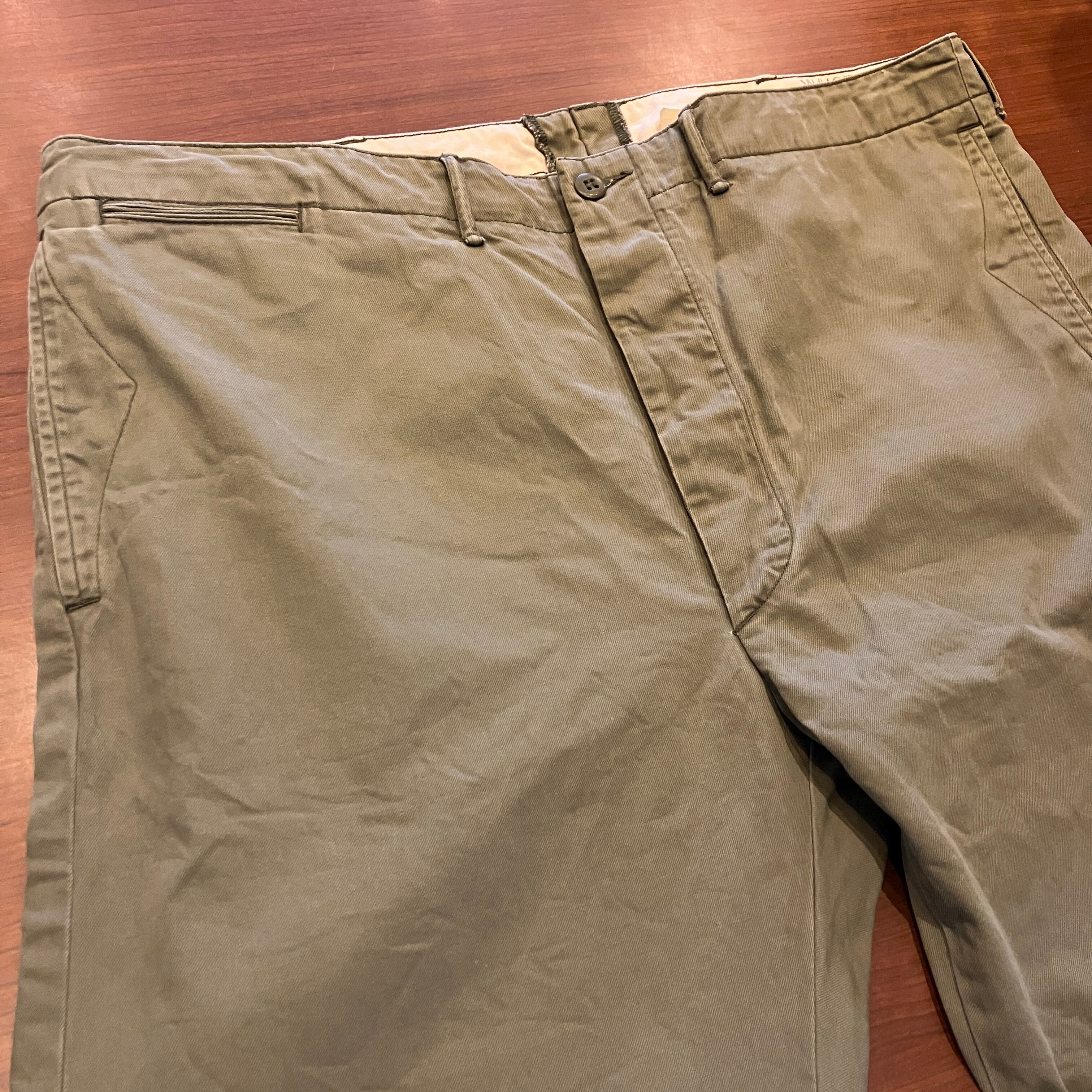RRL OFFICERS CHINO PANT OLIVE | safarionline