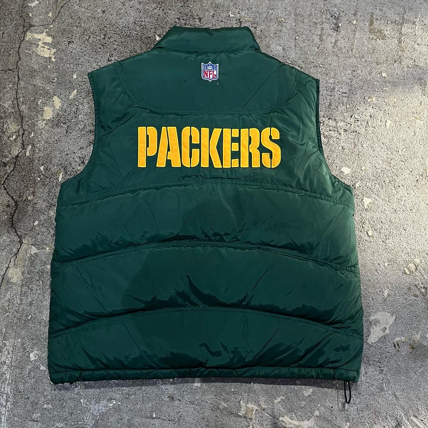 Reebok×NFL "Greenbay Packers"down vest | What’z up