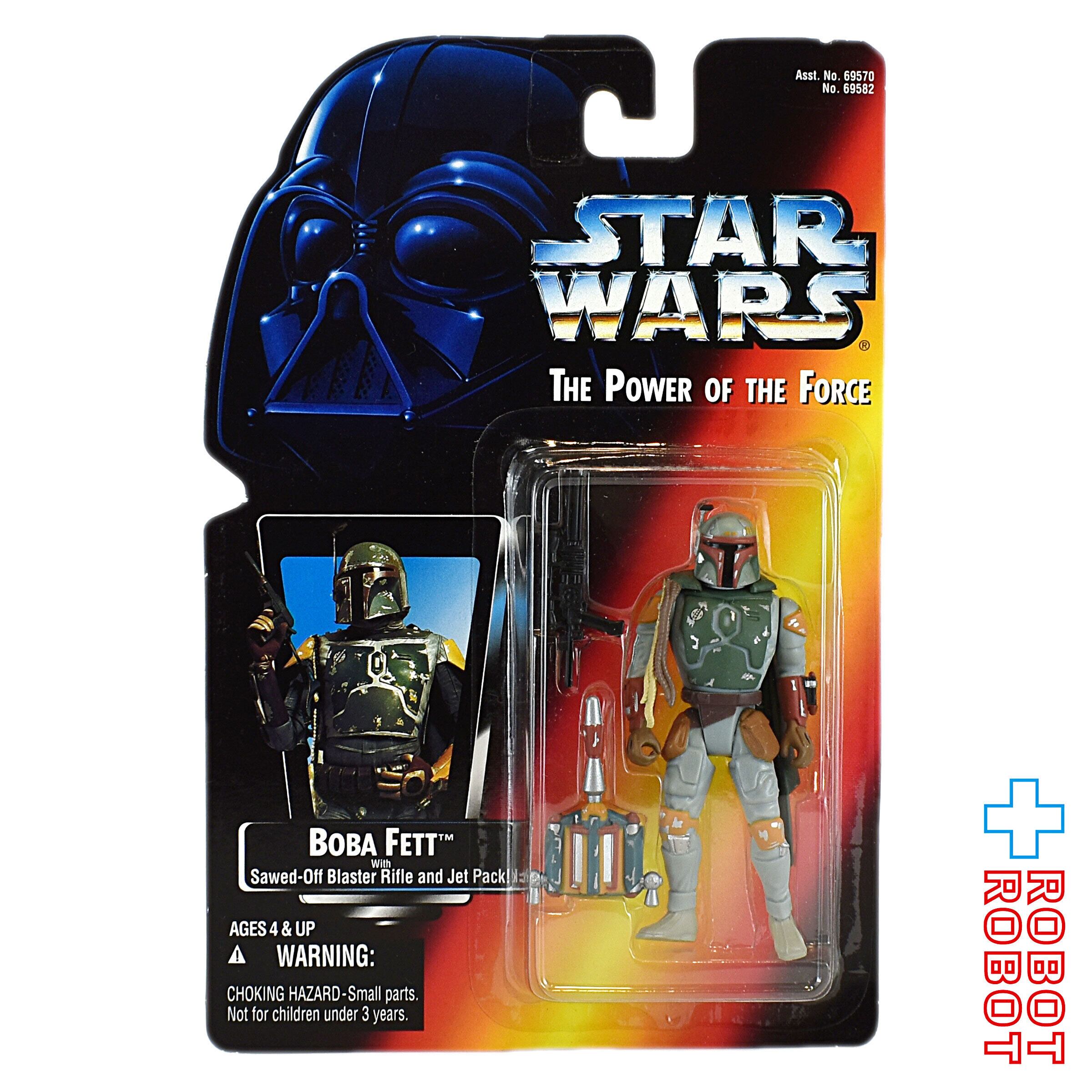 スター・ウォーズ POTF レッドカード ボバ・フェット 両手ハーフサークル アクションフィギュア | ROBOTROBOT