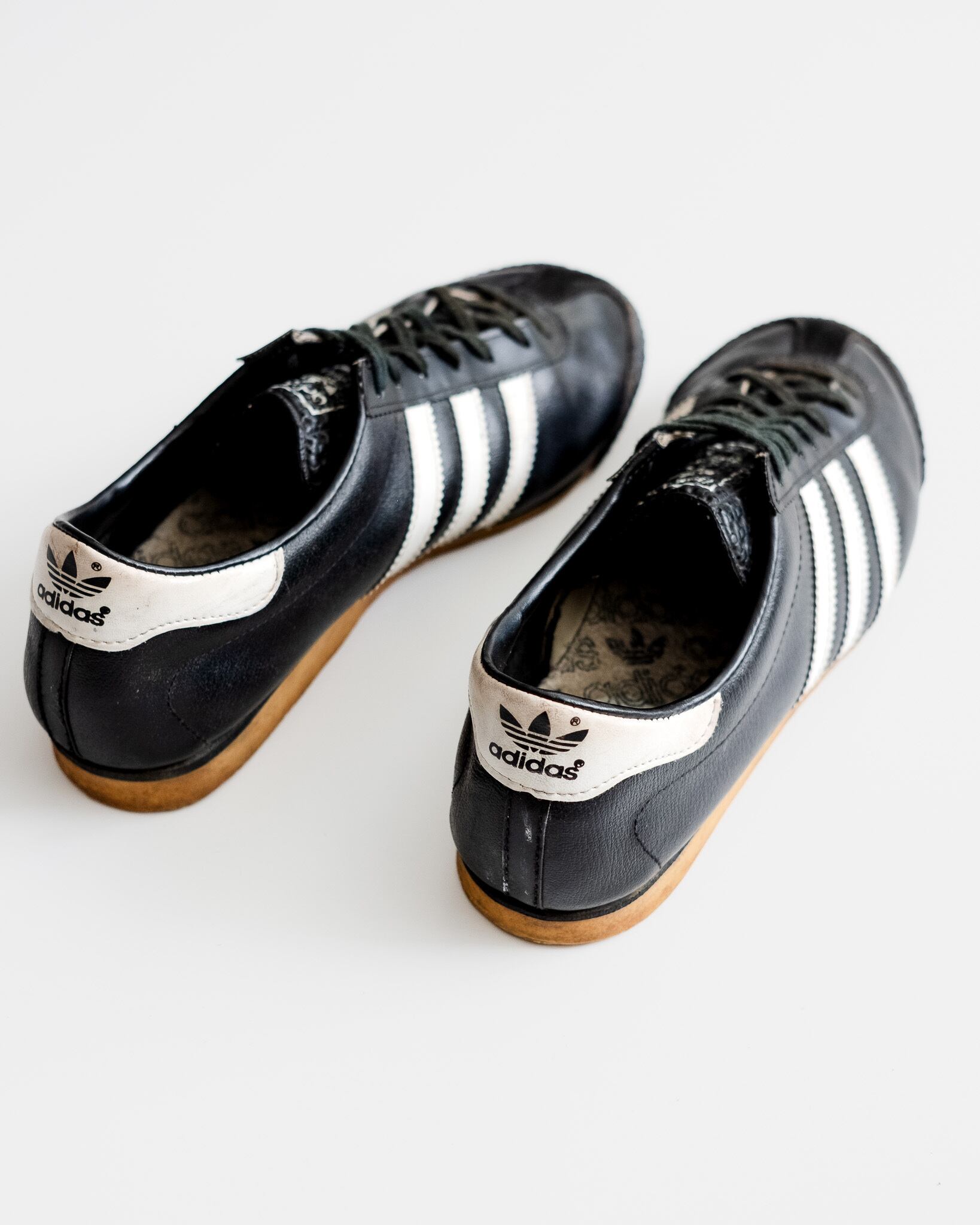 [70s'] “adidas” VIENNA Leather Low top Sneaker (Made in West Germany ...