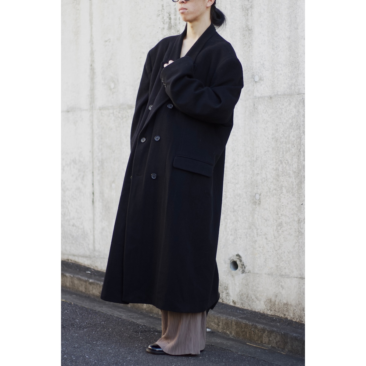 Wool & cashmere long chester coat【COOT-3280】 | cv