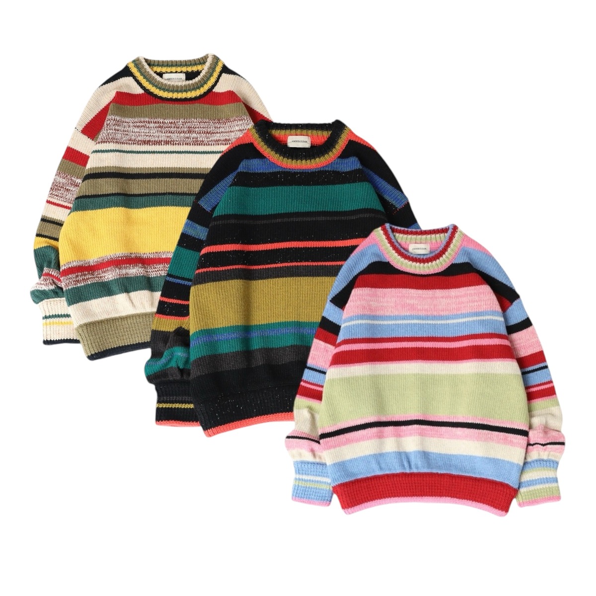 AMBERGLEAM - Rainbow Wool Sweater ¥40000+tax | KODONA in the House