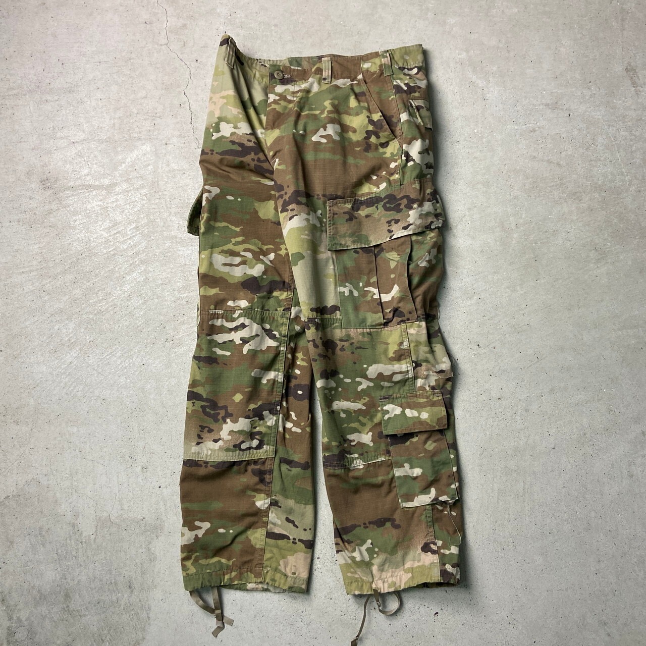 00年代 民間品 米軍 BDUタイプ カーゴパンツ OCPカモ柄 リップストップ メンズW33相当 古着 00s VINTAGE ヴィンテージ ...