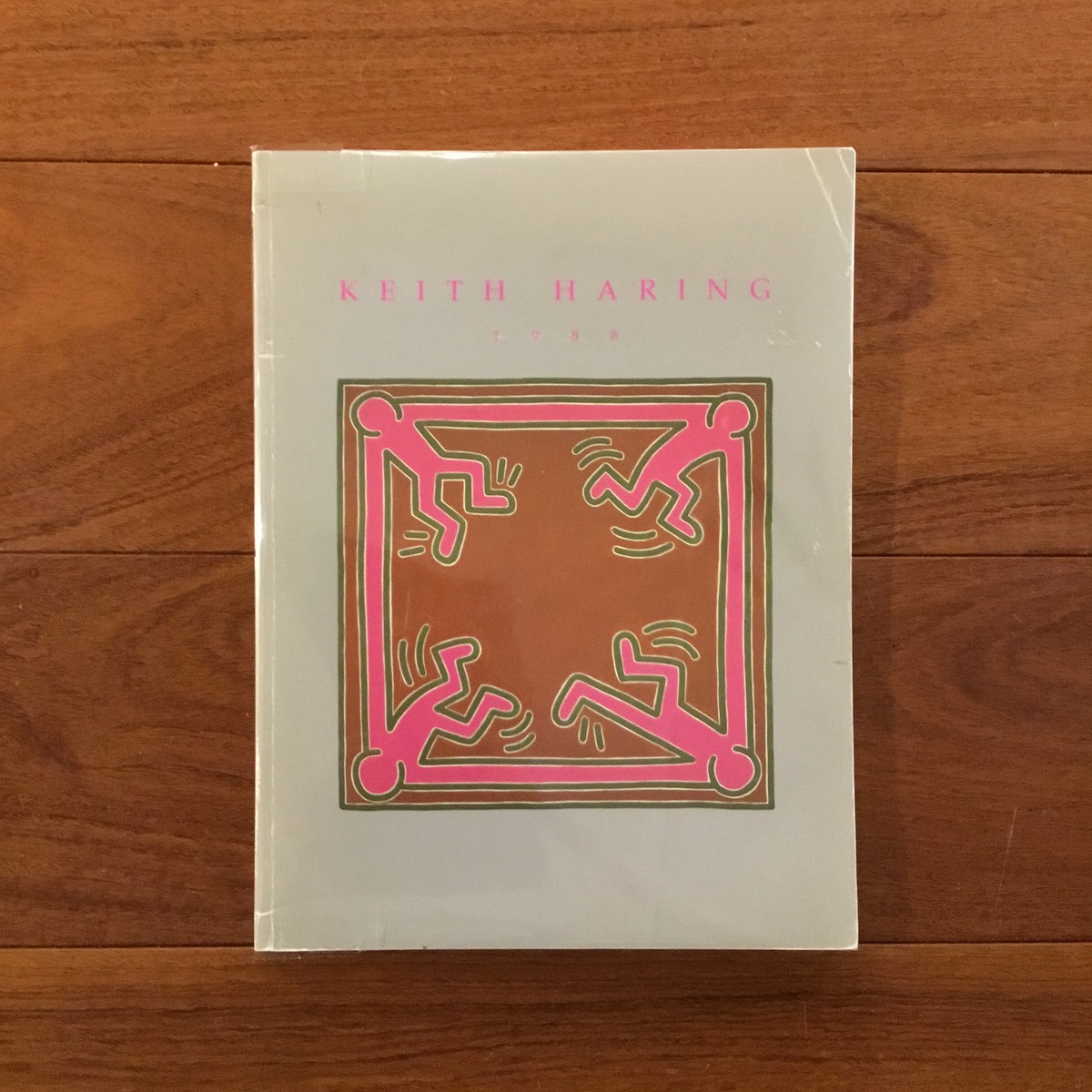 KEITH HARING 1988: A One Man Exhibition in Los Angeles of Paintings ...