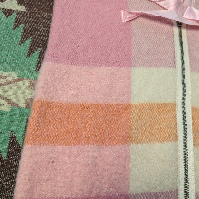 30s Snuggle Rug w/HOOKLESS TALON Zipper | Wonder Wear ヴィンテージ古着ネットショップ
