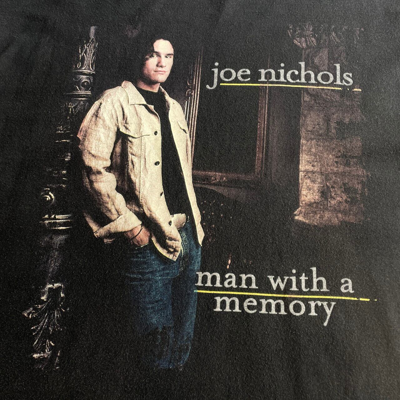 00年代 JOE NICHOLS MAN WITH A MEMORY カントリー アーティストTシャツ メンズXL 古着 00s ビンテージ ...