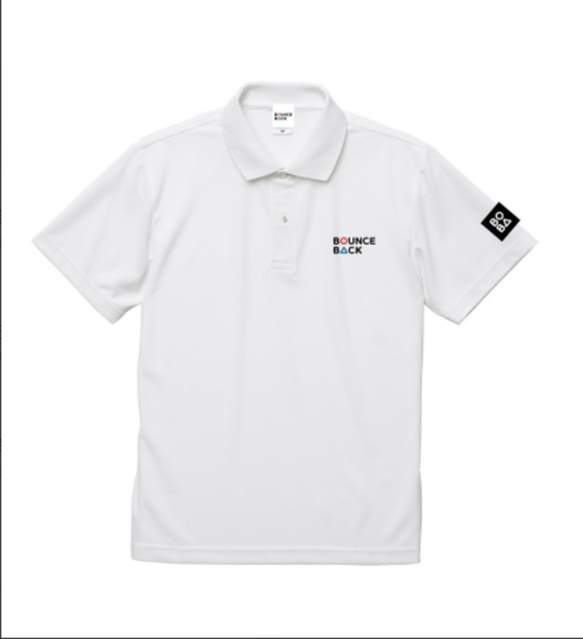 ★予約商品★BOUNCEBACKポロシャツ（ホワイト） | BOUNCEBACK Online Store