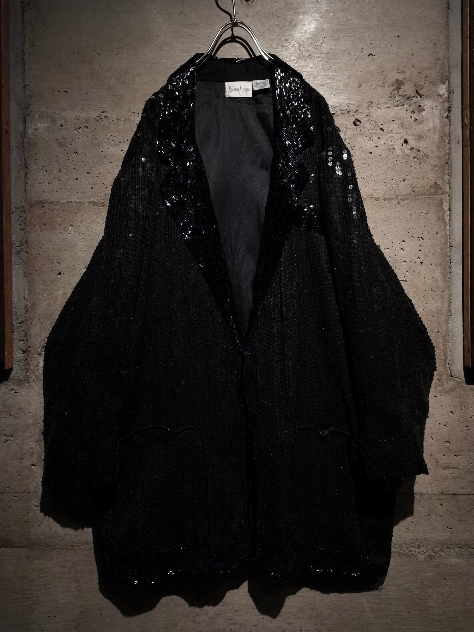 【Caka】"Neiman Marcus" Spangle Design Vintage Tailored Jacket | Pay ID