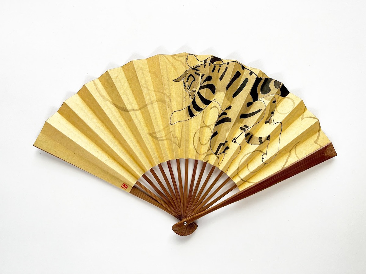 75/15 猫風神雷神 石塚智之・画 | アトリエ・Kinami