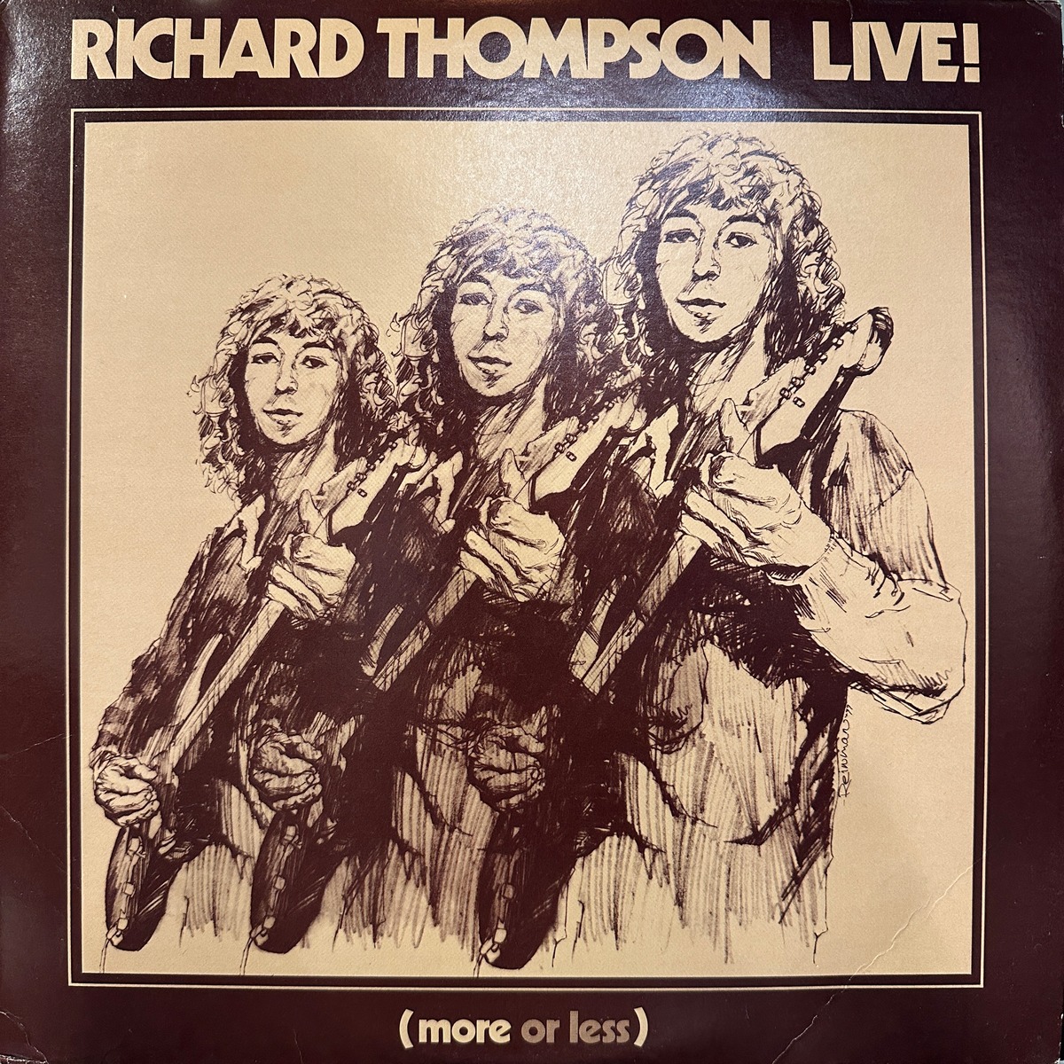 【LP】RICHARD THOMPSON/Richard Thompson Live (More Or Less) | SORC 中古アナログ ...