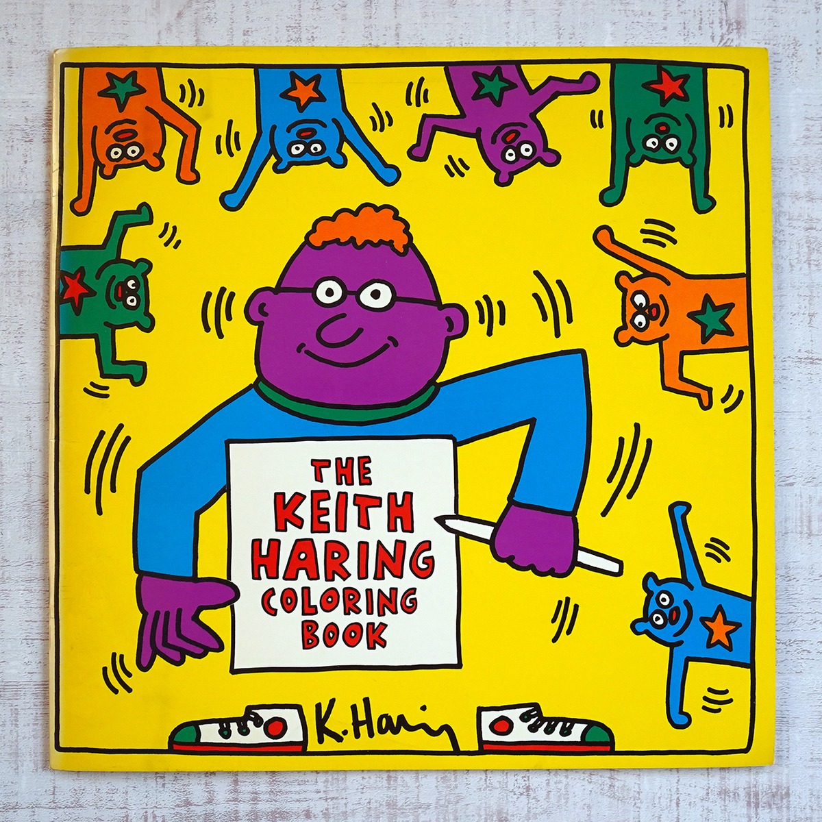 THE KEITH HARING COLORING BOOK | タイムカプセル