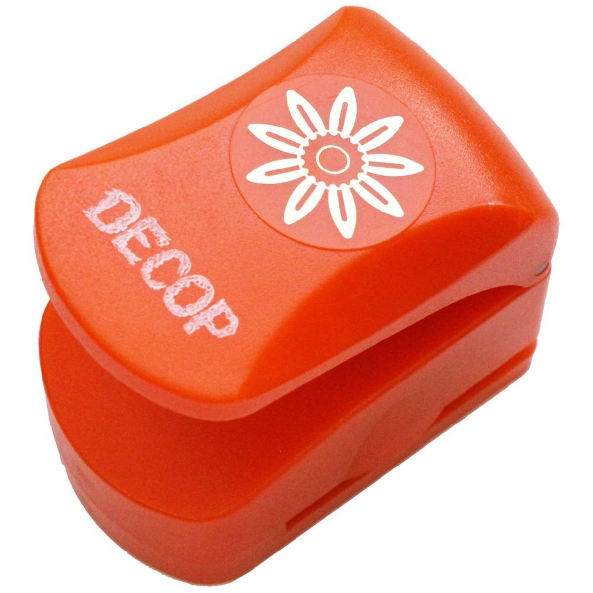 【新春セール】Paper Intelligence DECOP クラフトパンチ エンボスパンチ サンフラワースモール 4106638 オレンジ | yorozuyamart