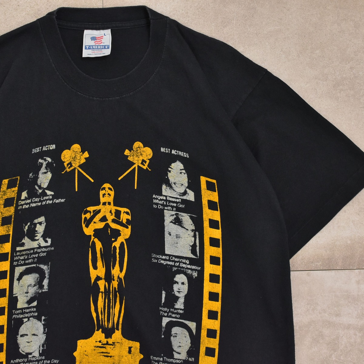 1994 The Oscars Academy Awards T-shirt | 古着屋 grin days memory 【公式】古着通販 ...