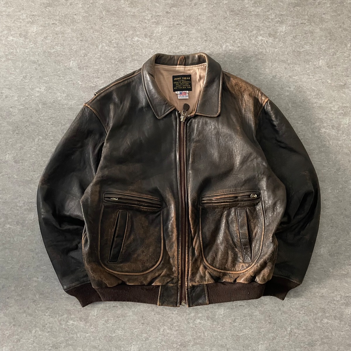 Avirex A-2 TYPE leather jacket | Pheasant
