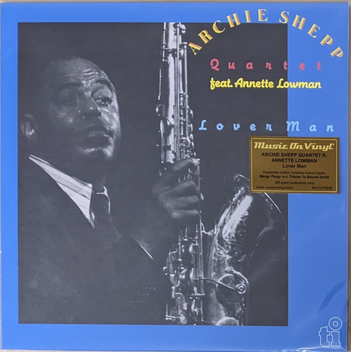 Archie Shepp アーチー・シェップ Quartet Feat. Annette Lowman - Lover Man 限定リマスター ...