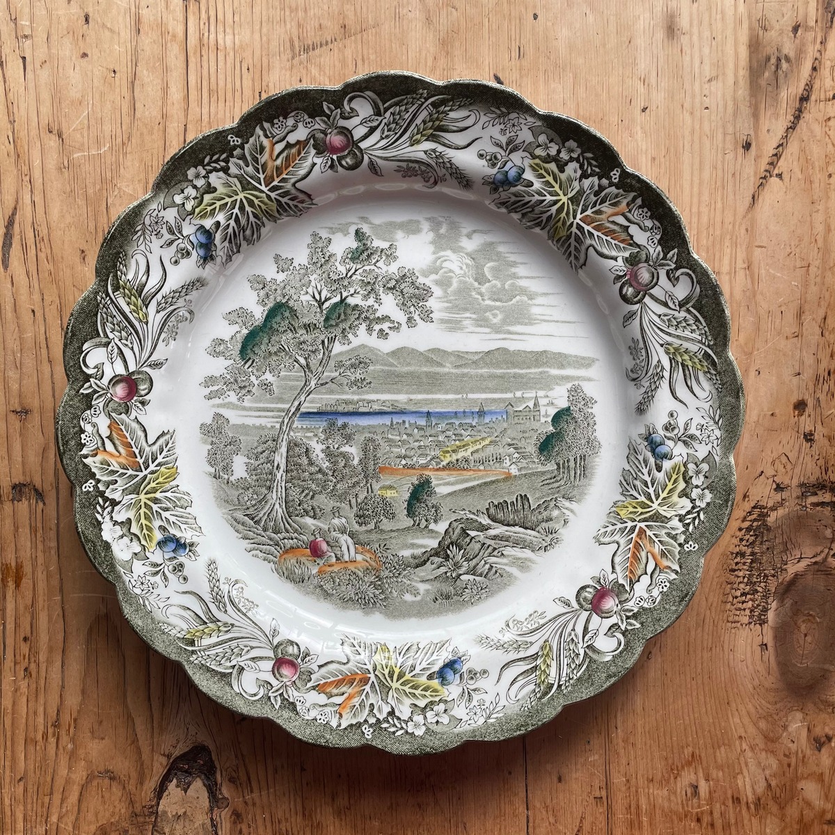 Vintage Ridgway Staffordshire Plate | Northfields