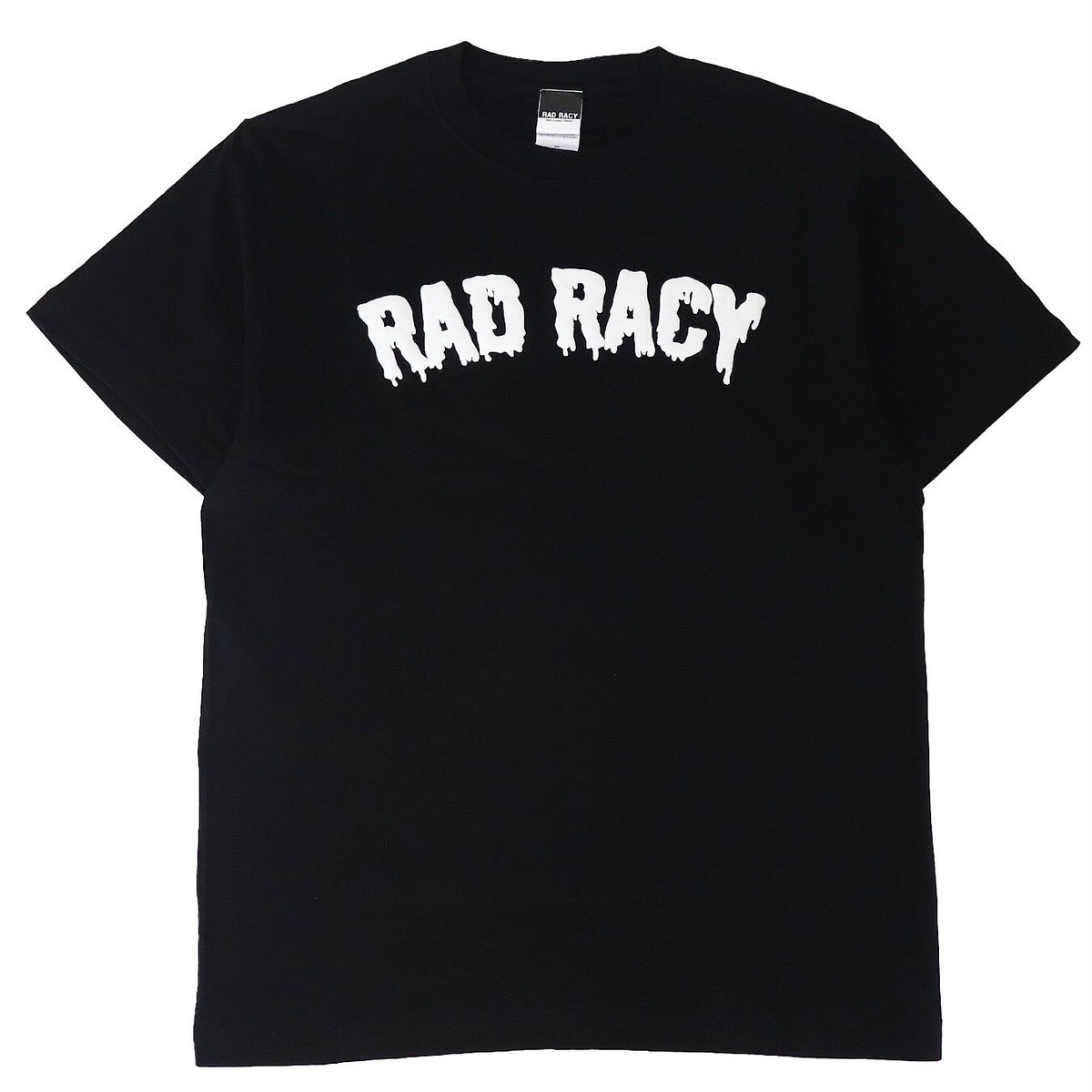 3D DRIP LOGO S/S TEE 【BLACK/WHITE】 | RAD RACY