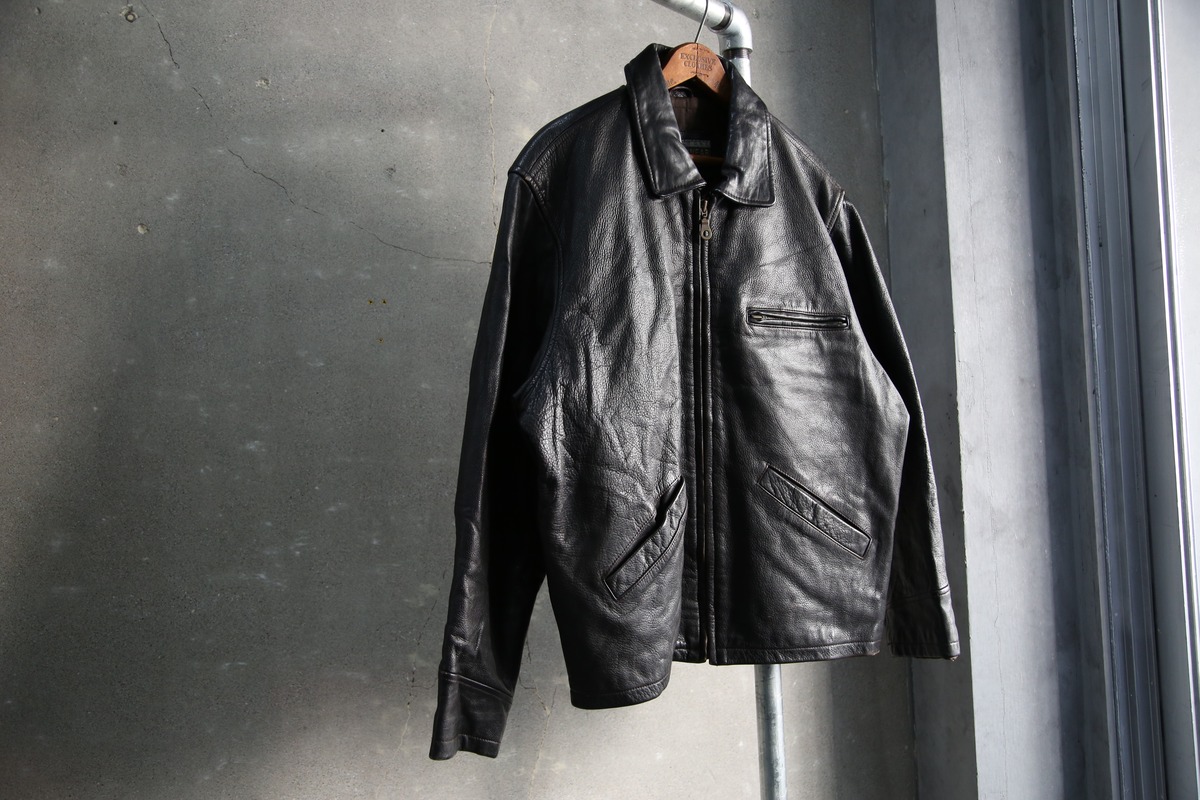 90~00s【STRUCTURE】Leather Jacket | the Holic vintage clothing