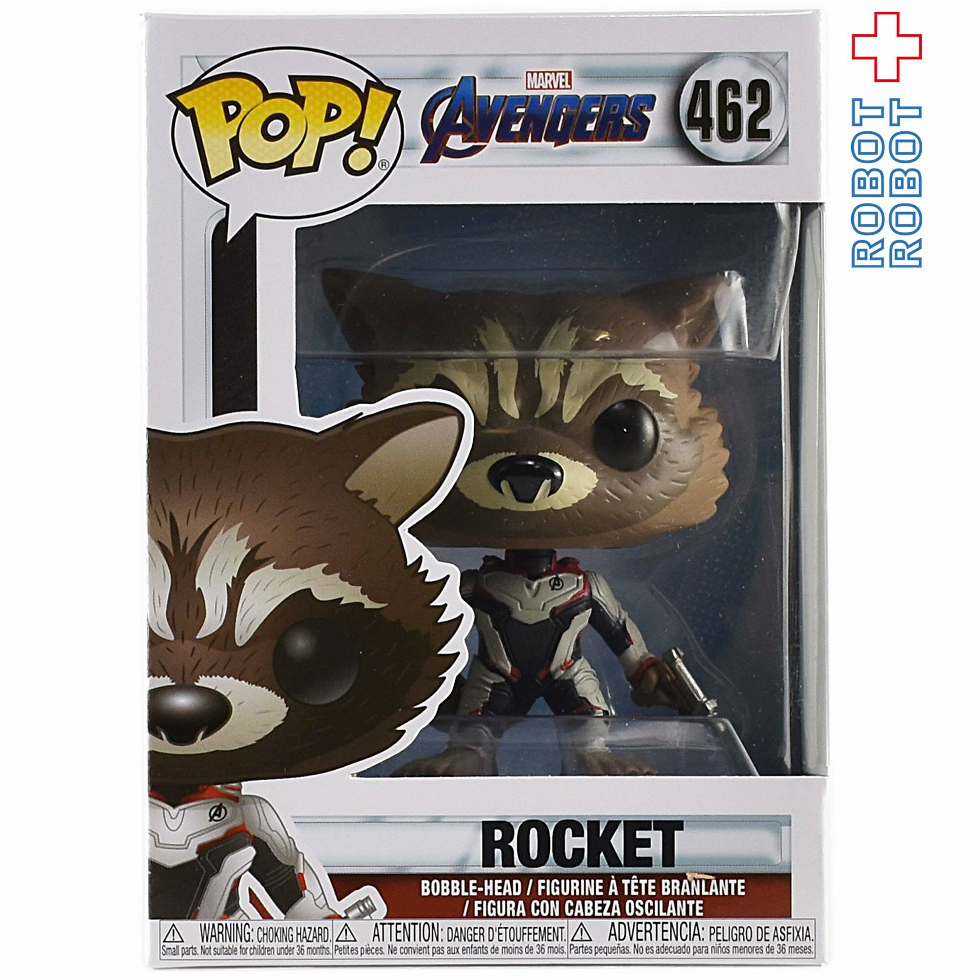 ファンコ POP! 462 MARVEL アベンジャーズ エンドゲーム ロケット | ROBOTROBOT