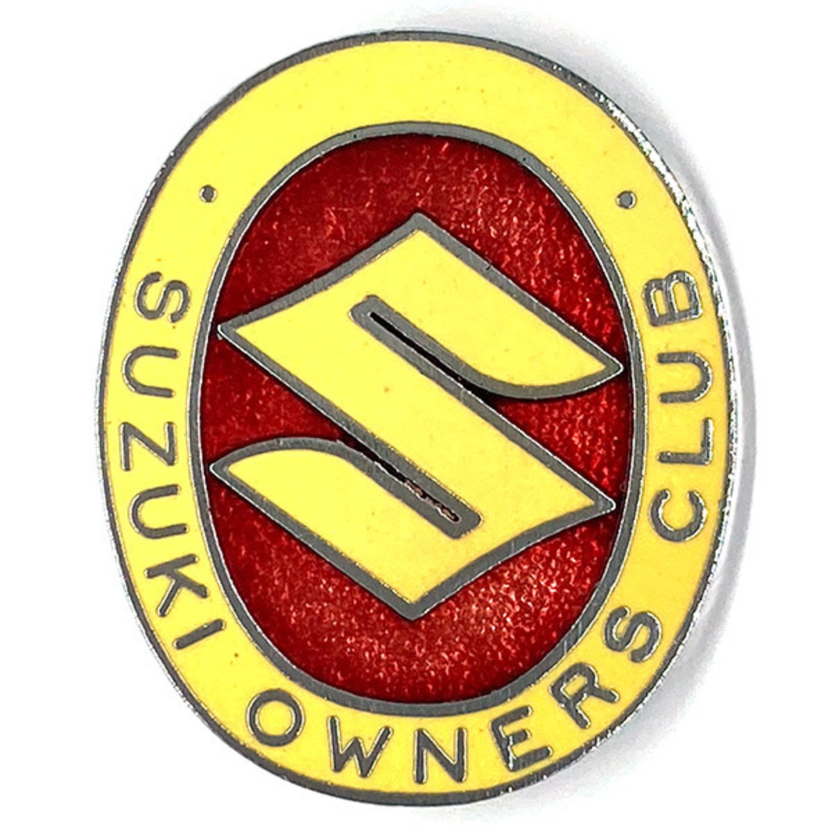 スズキ オーナーズクラブ ビンテージ ピンバッジ SUZUKI OWNERS CLUB Vintage Pin Biker 鈴木 バイカー ...
