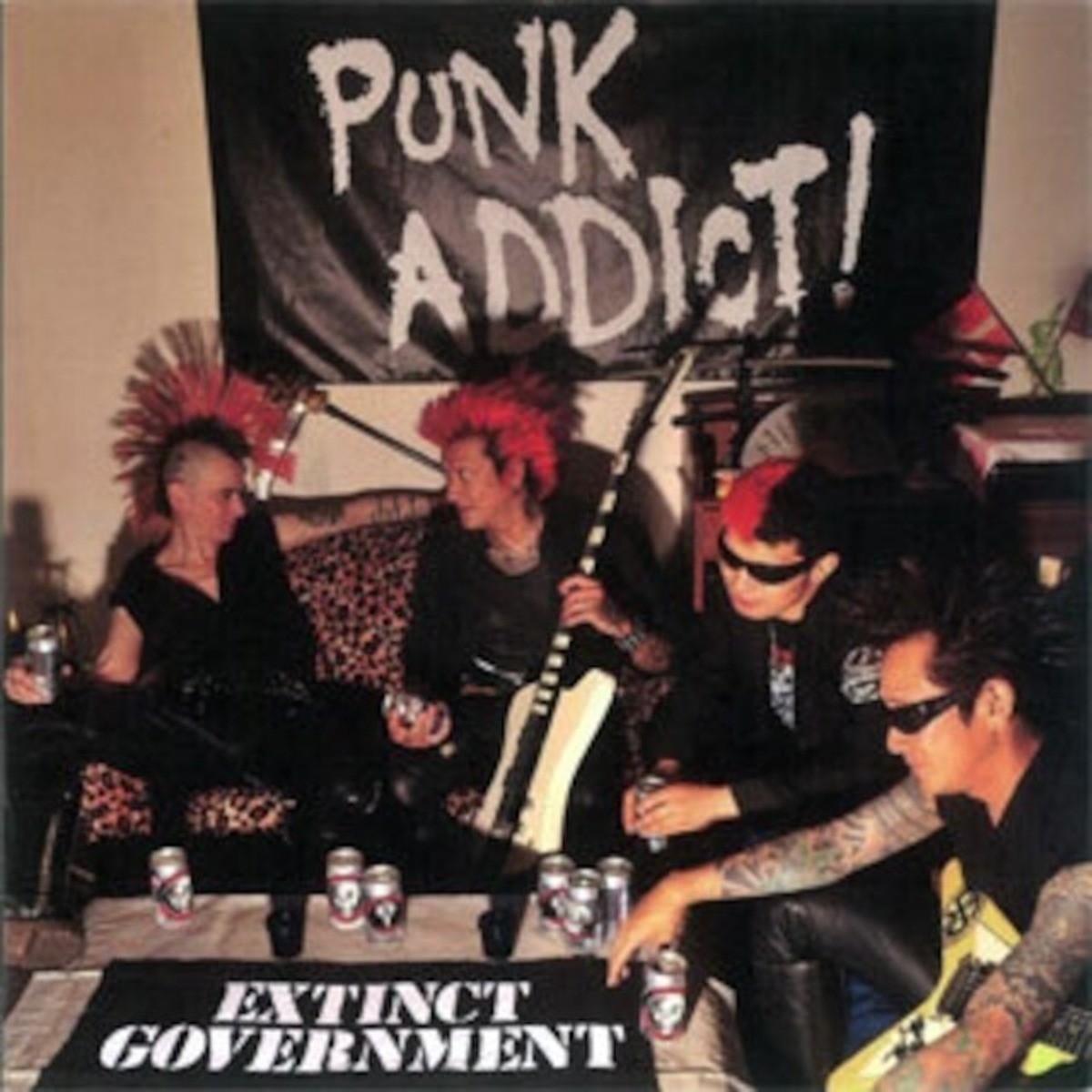 EXTINCT GOVERNMENT/PUNK ADDICT! | RECORD SHOP CONQUEST/レコードショップコンクエスト