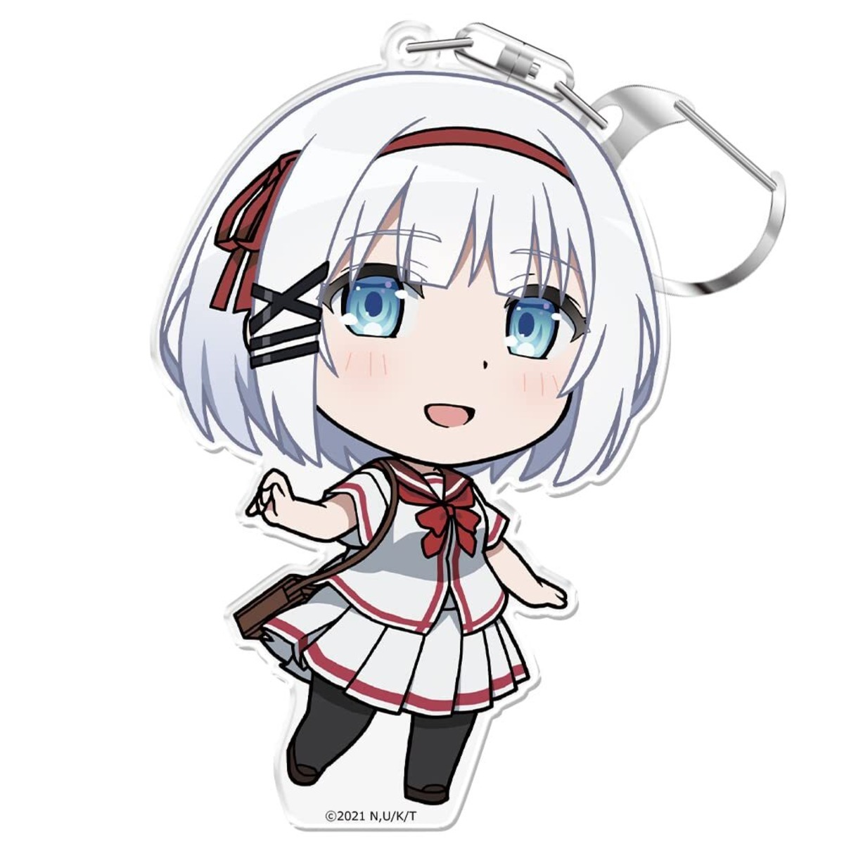 探偵はもう、死んでいる。 ぷにこれ！キーホルダー(スタンド付) シエスタ 制服ver. | loop0707