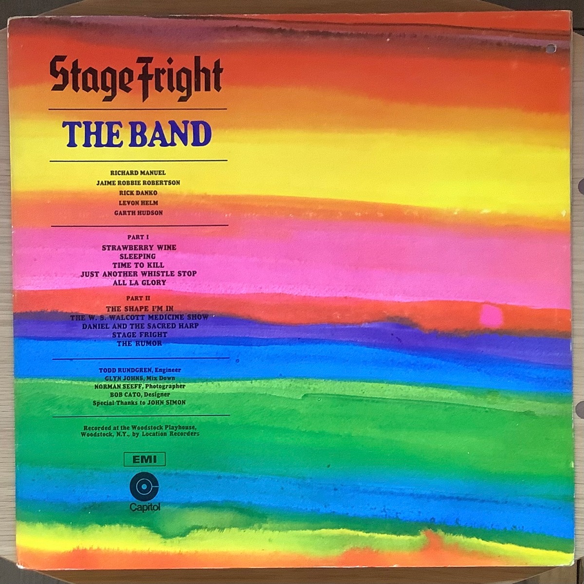 THE BAND / STAGE FRIGHT | Plastic Soul Records
