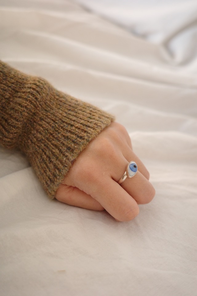 Mexican Blue eye ring | optionthe6