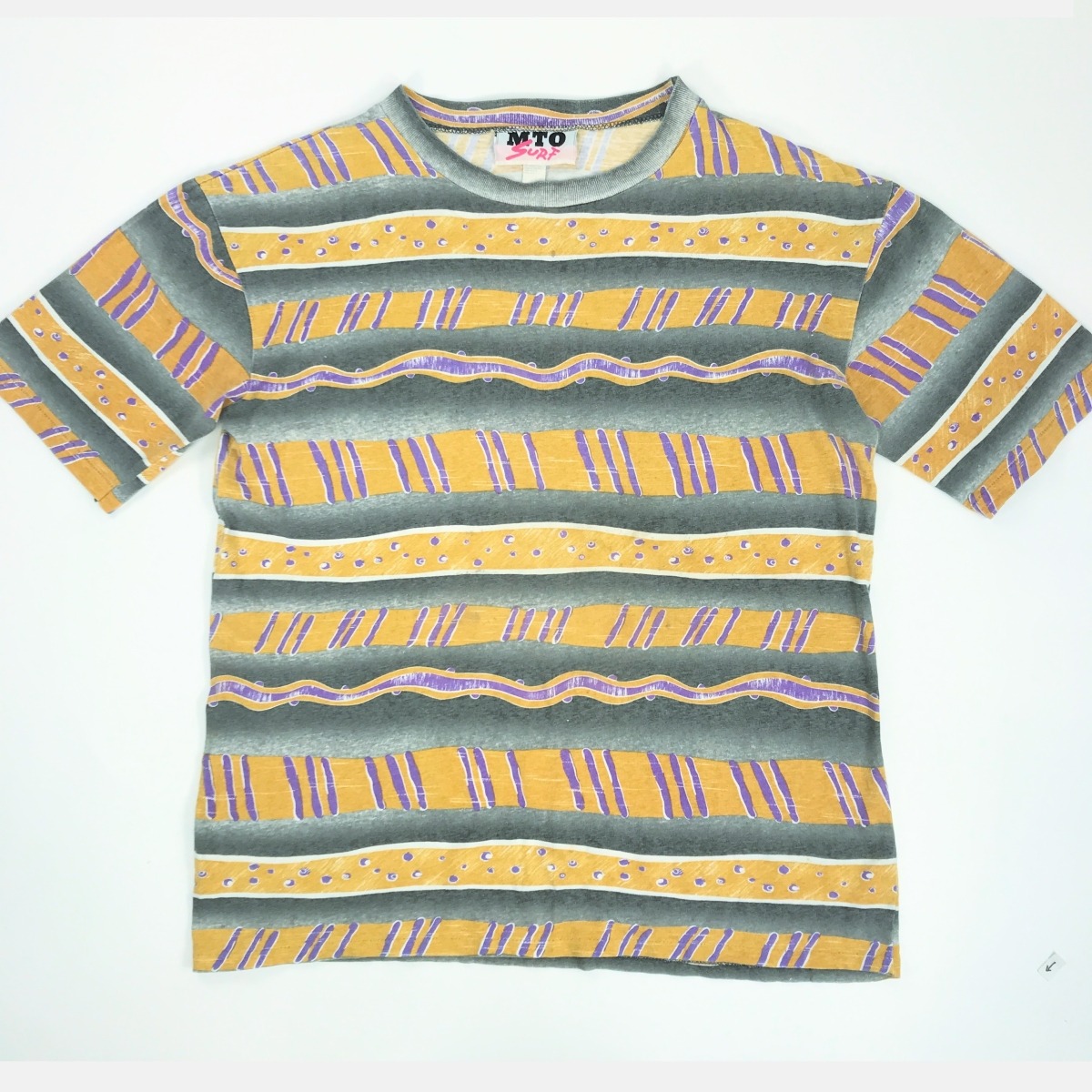 MTO SURF 80 〜90年代 USA製 総柄 ALL-OVER PATTERN 全柄 サーフ Tシャツ M 表記 半袖 | 古着屋 ...