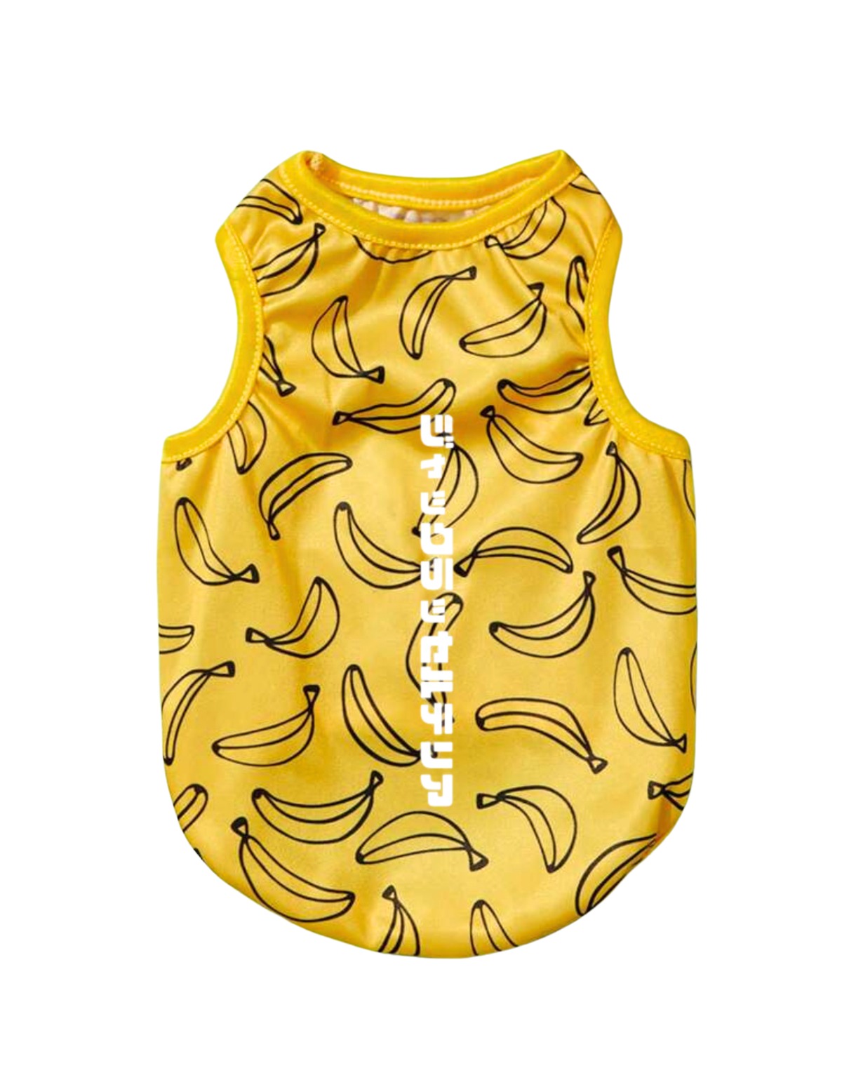 「ジャックラッセルテリア」バナナ黄色タンクトップ | Laule'a