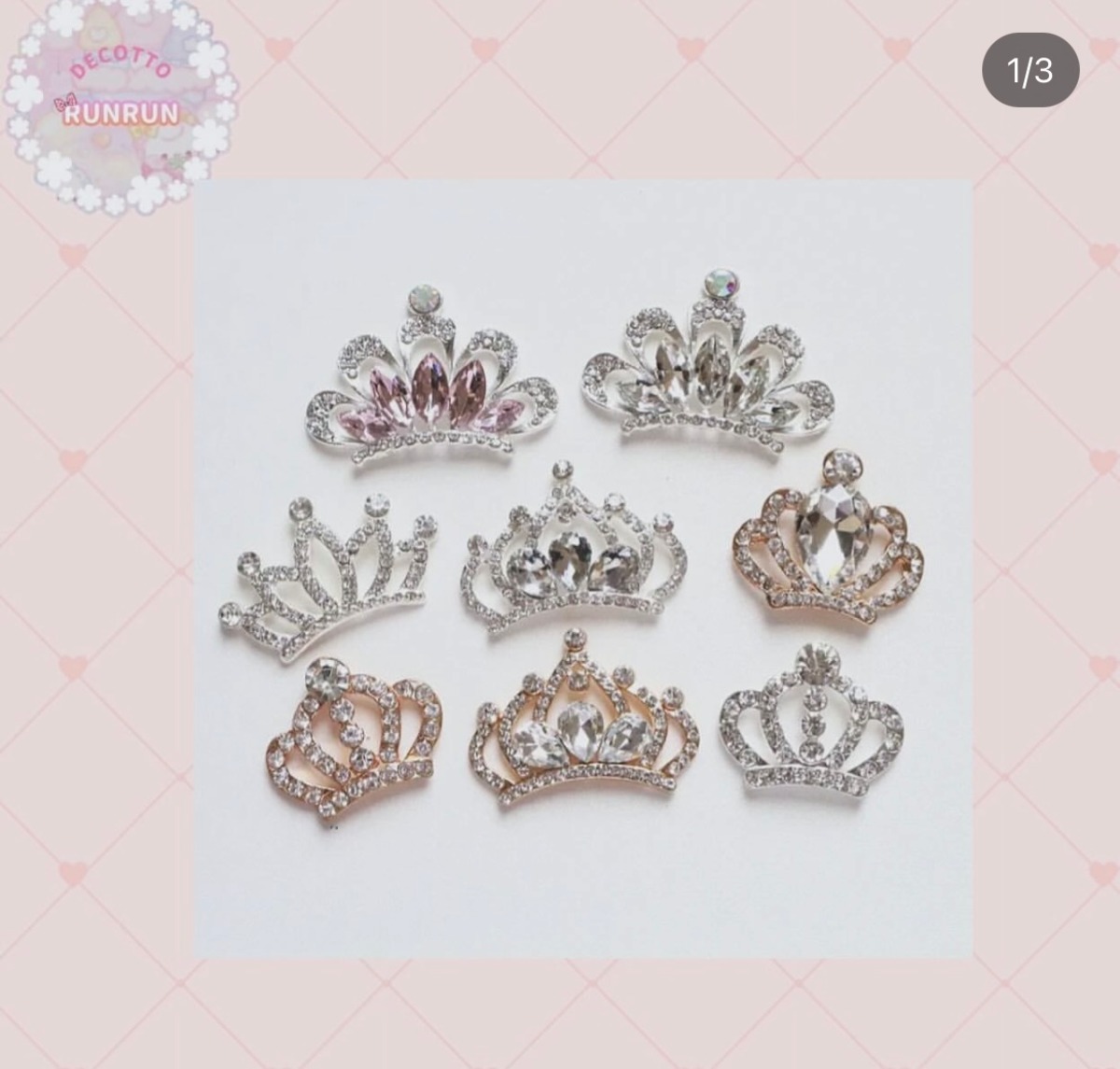 王冠チャーム | decotto runrun