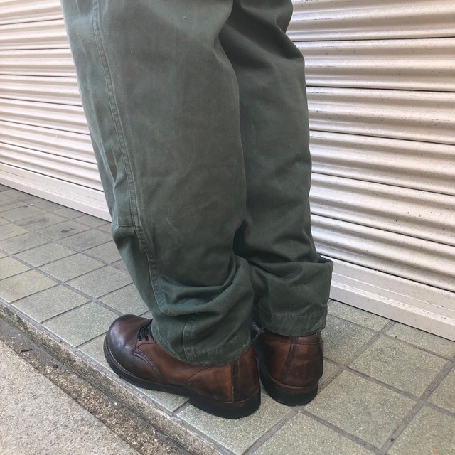 80s フランス軍 空軍 実物 French Army カーゴパンツ パラシュート部隊 空挺部隊 ヴィンテージ ミリタリー M64 M65 ...