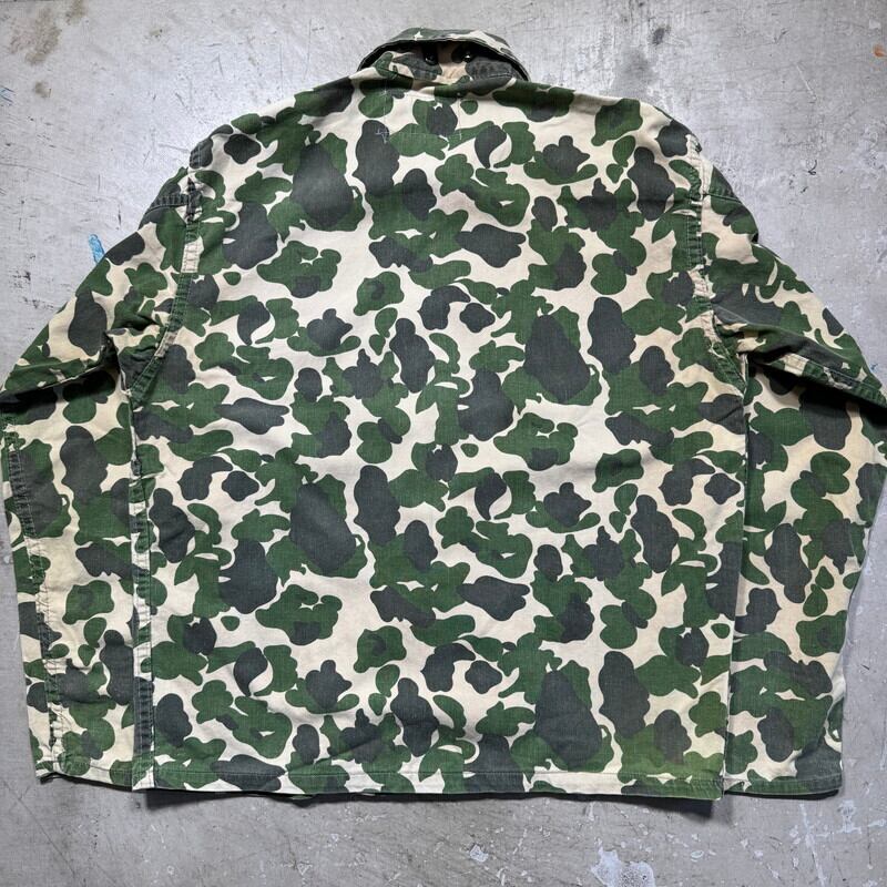 60's Bullseye Bill ブルズアイビル ハンティングカモジャケット ダックハンター 迷彩柄 Phoenix Manufacturing Company M~L相当 希少 ...