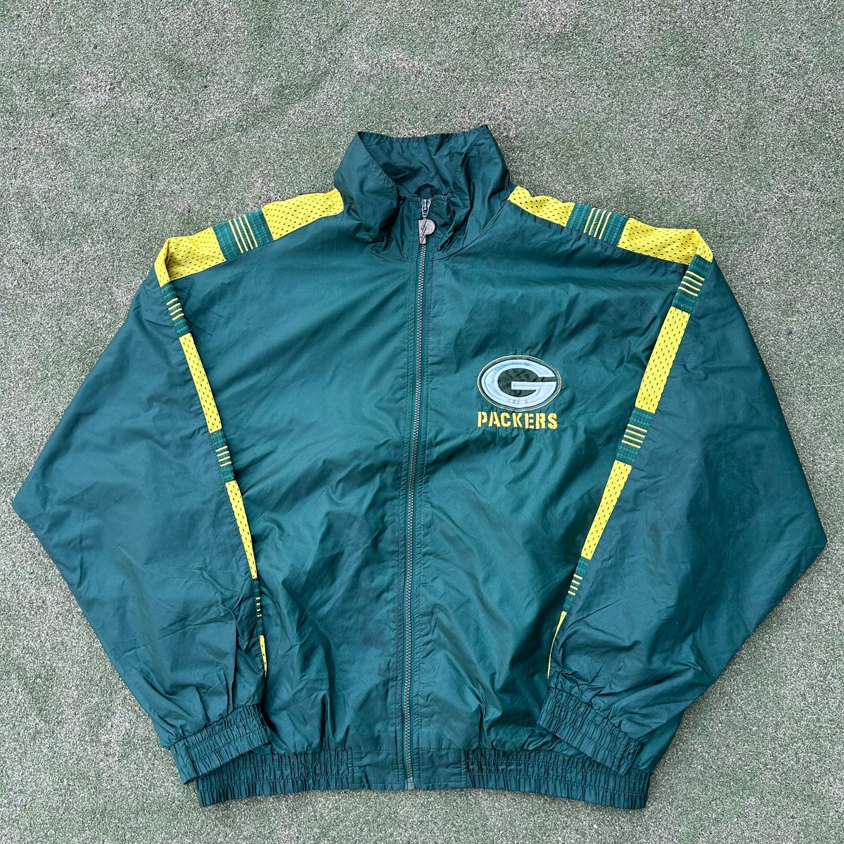 90s NFL Green Bay Packers Nylon Jacket | steez 【スポーツ古着専門店】