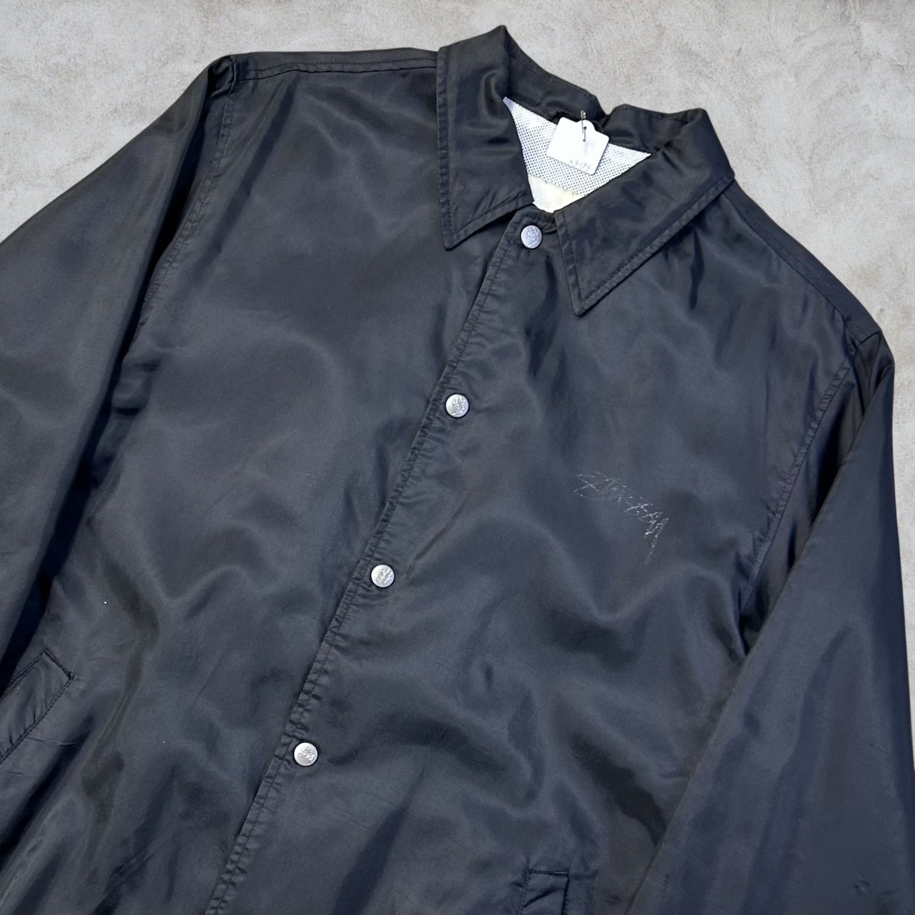 00’s old stussy Design Coach Jacket “Surf Man”【高円寺本店】 | curb