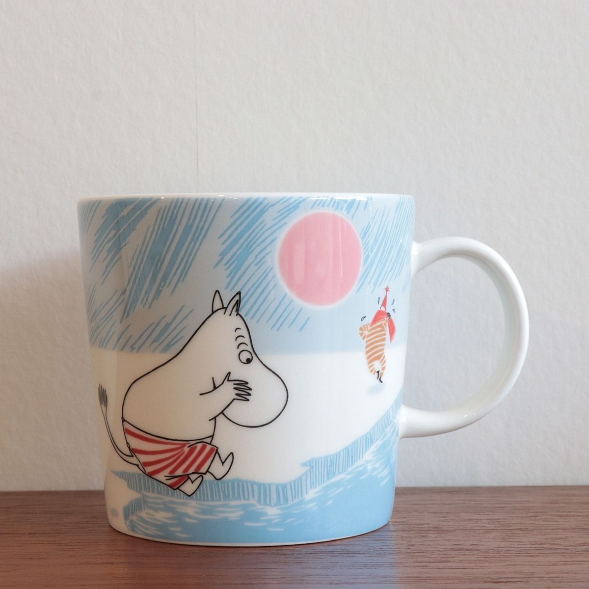 【c7646】ムーミンマグ アイススイミング 0.3L [ARABIA/Finland] | 北欧ヴィンテージ雑貨 Prae Interior(プラエ インテリア)