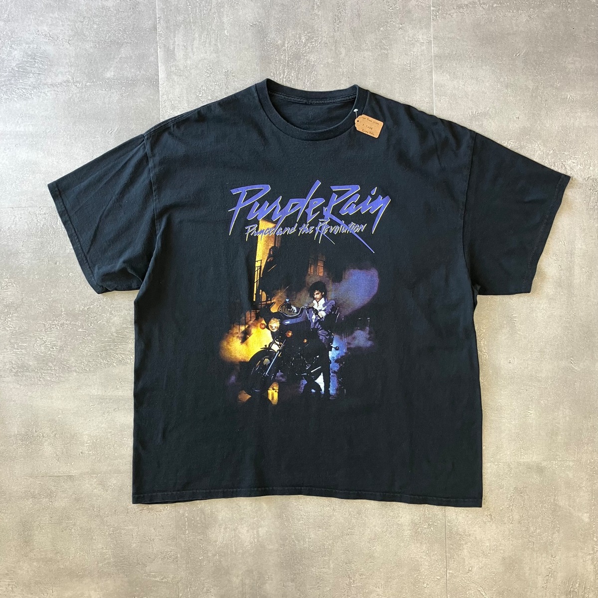 Prince 00s PurpleRain プリントTee ブラック XXL No.2009 | 古着屋ROCKET