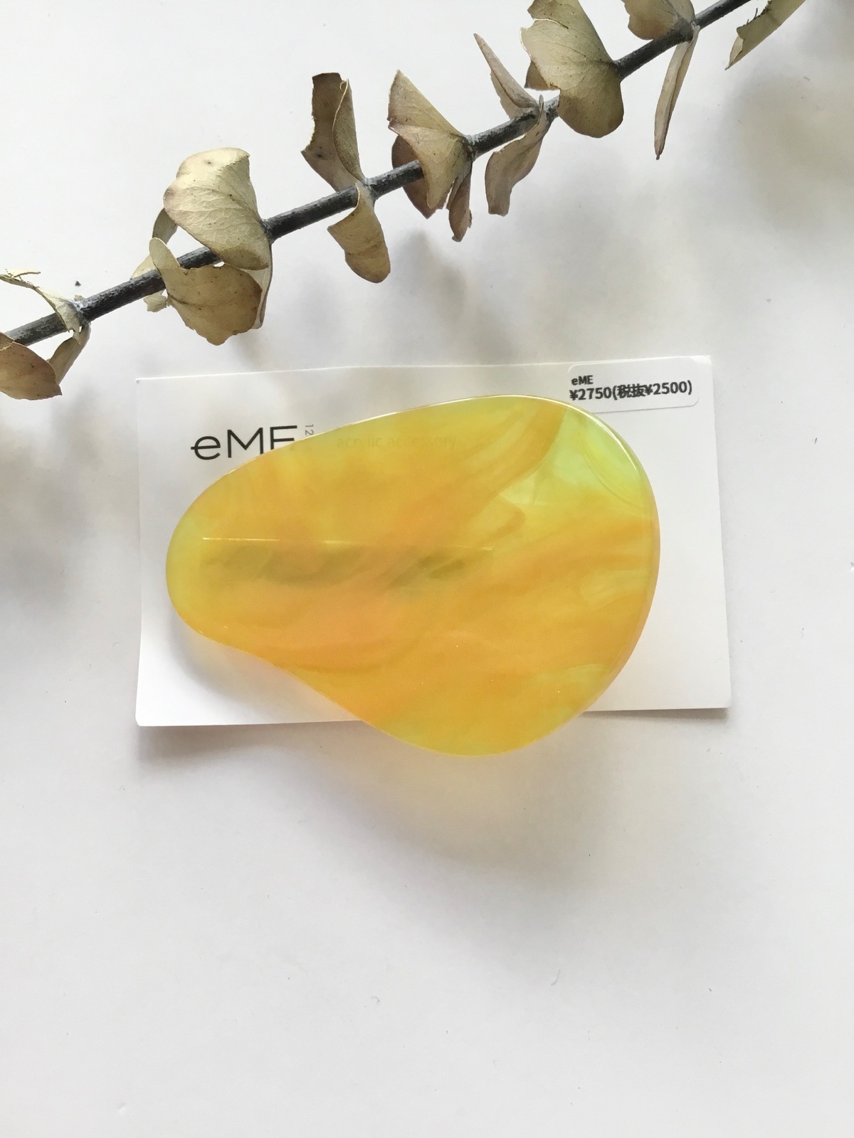 eME petaヘアクリップ | MONOTIAM