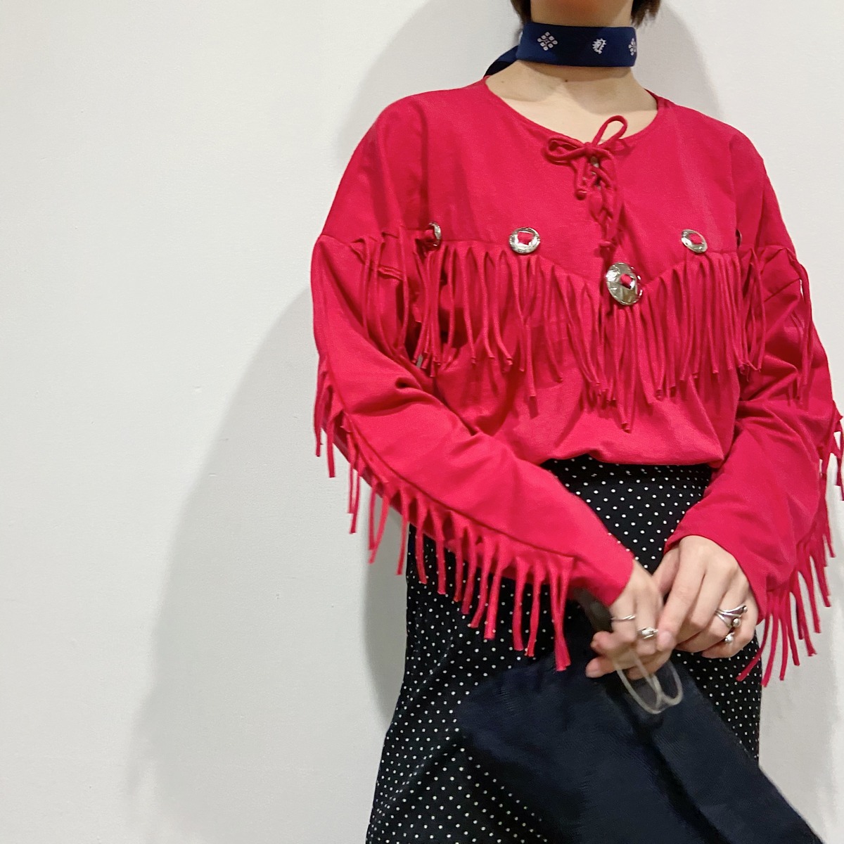 red fringe top | LEMON