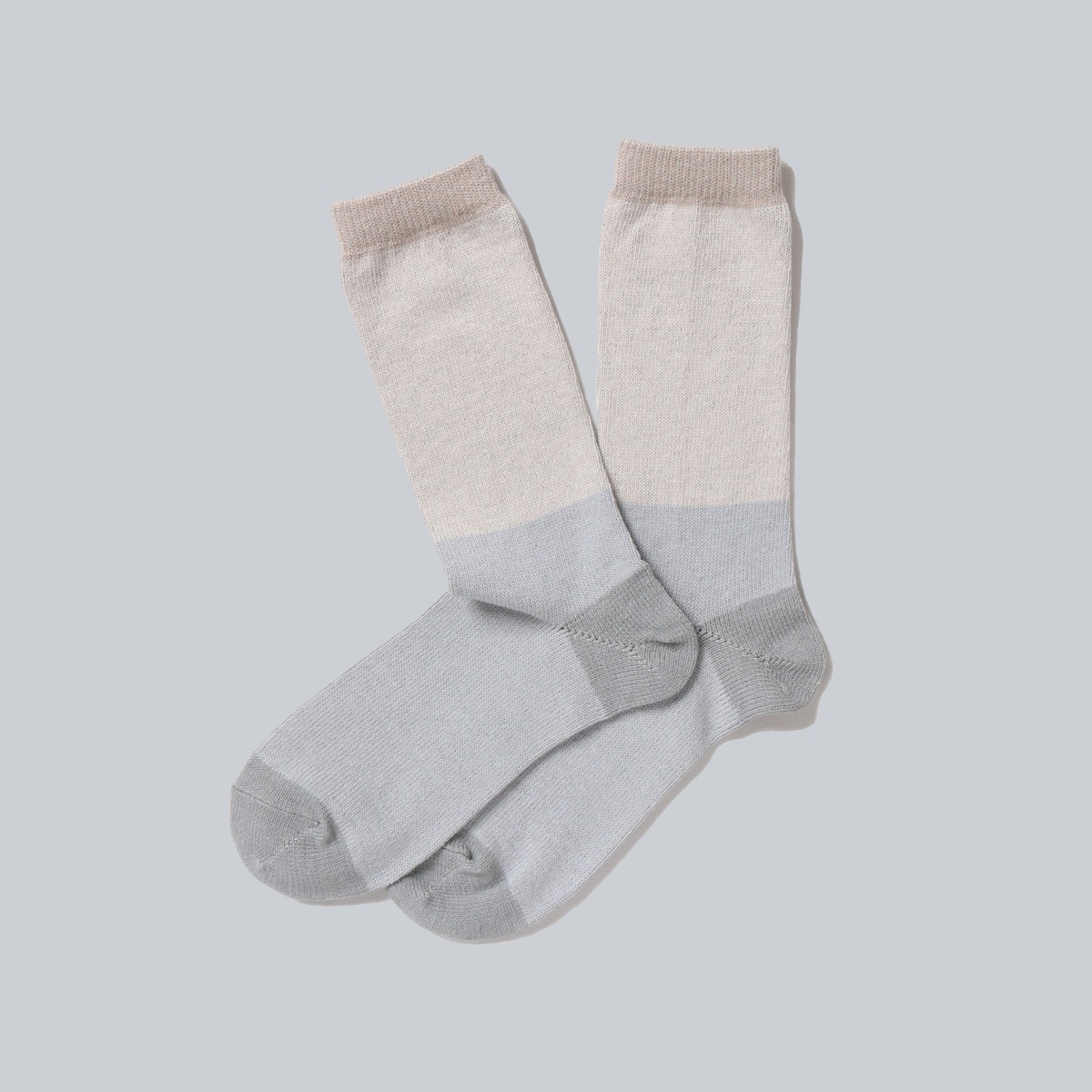 PAPER COLOR BLOCK SOCKS | WHITE MAILS