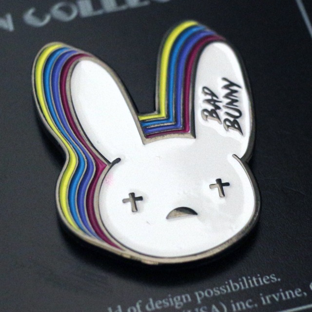 Pin Collection Bad Bunny Pins Pin Badge | mingus