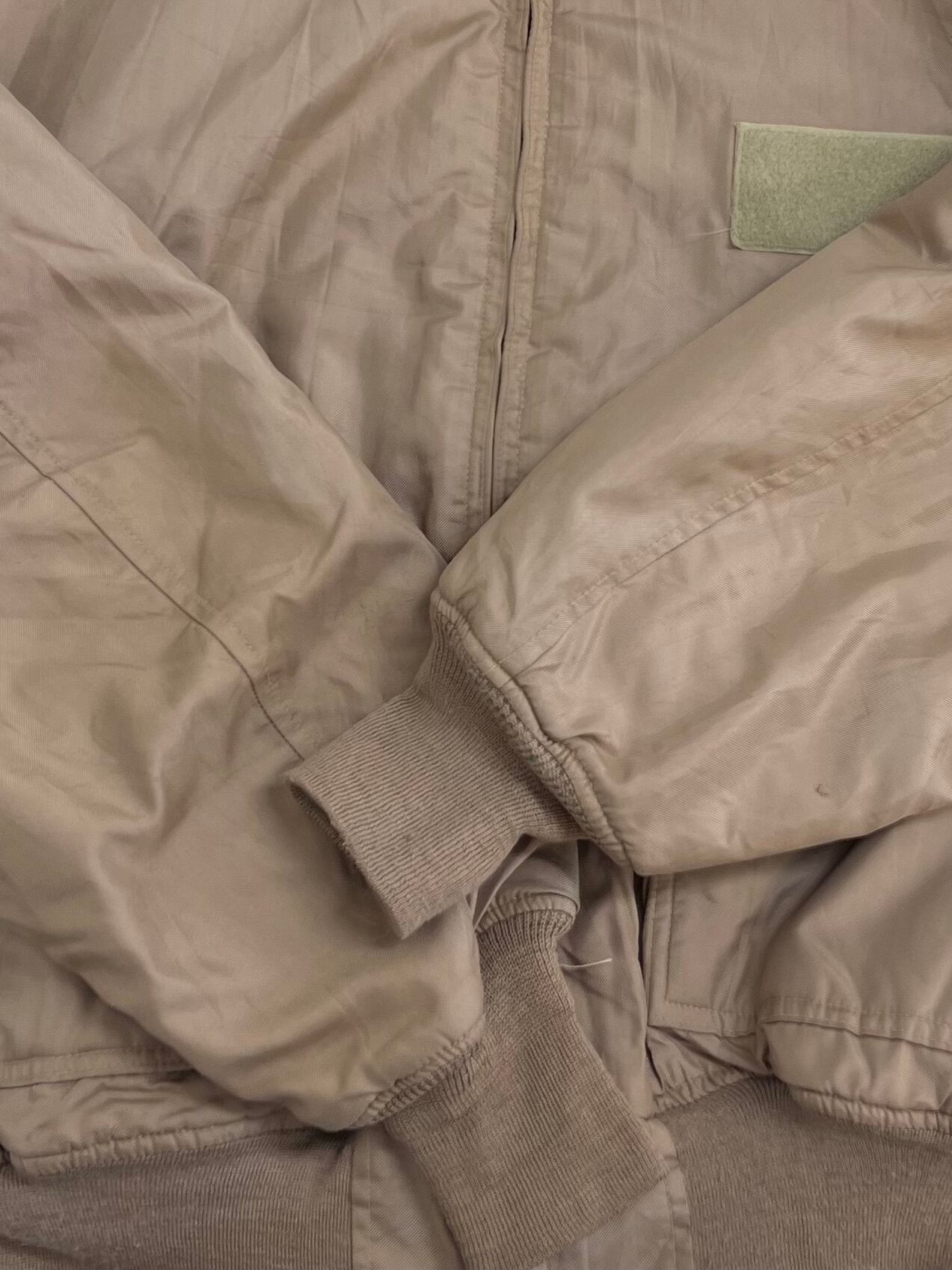 [ X-LARGE ] 00's 2005年会計 USAF CWU-45/P Flight Jacket TAN 米空軍 ユーエスエアフォース ...