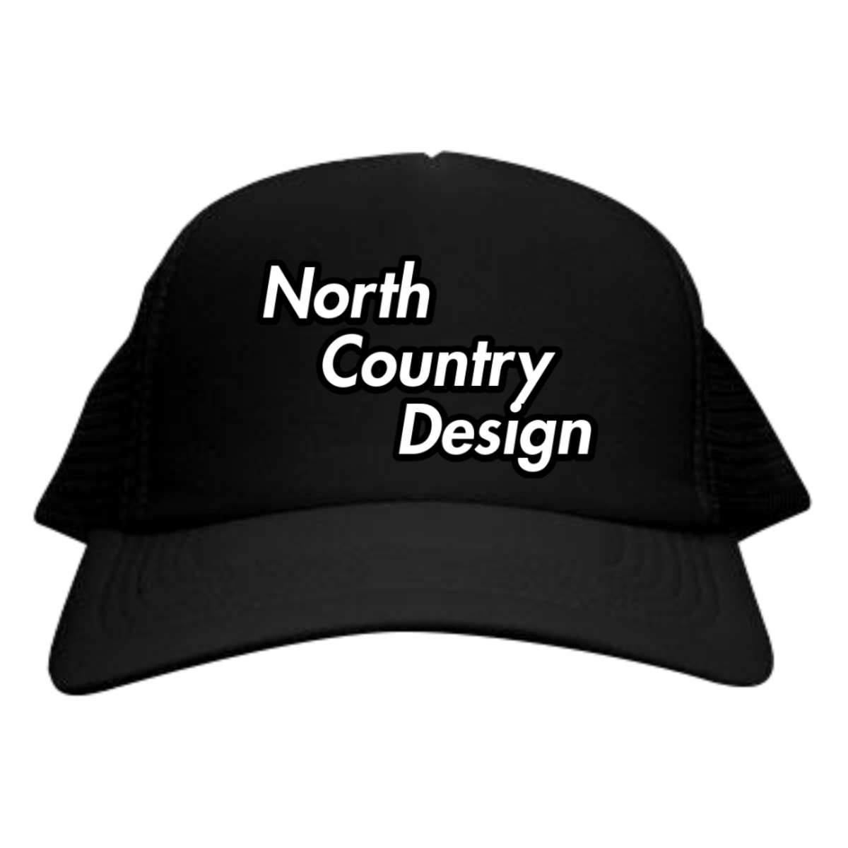 North Country Design ロゴメッシュキャップ(ブラック)(フリーサイズ) | North Country Design