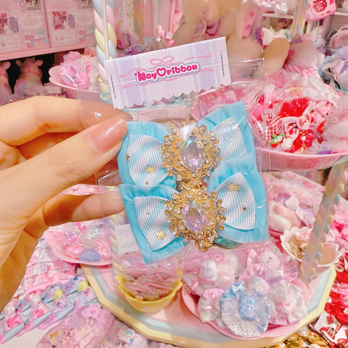 【F7】43-92ツインヘアクリップ | anirshop