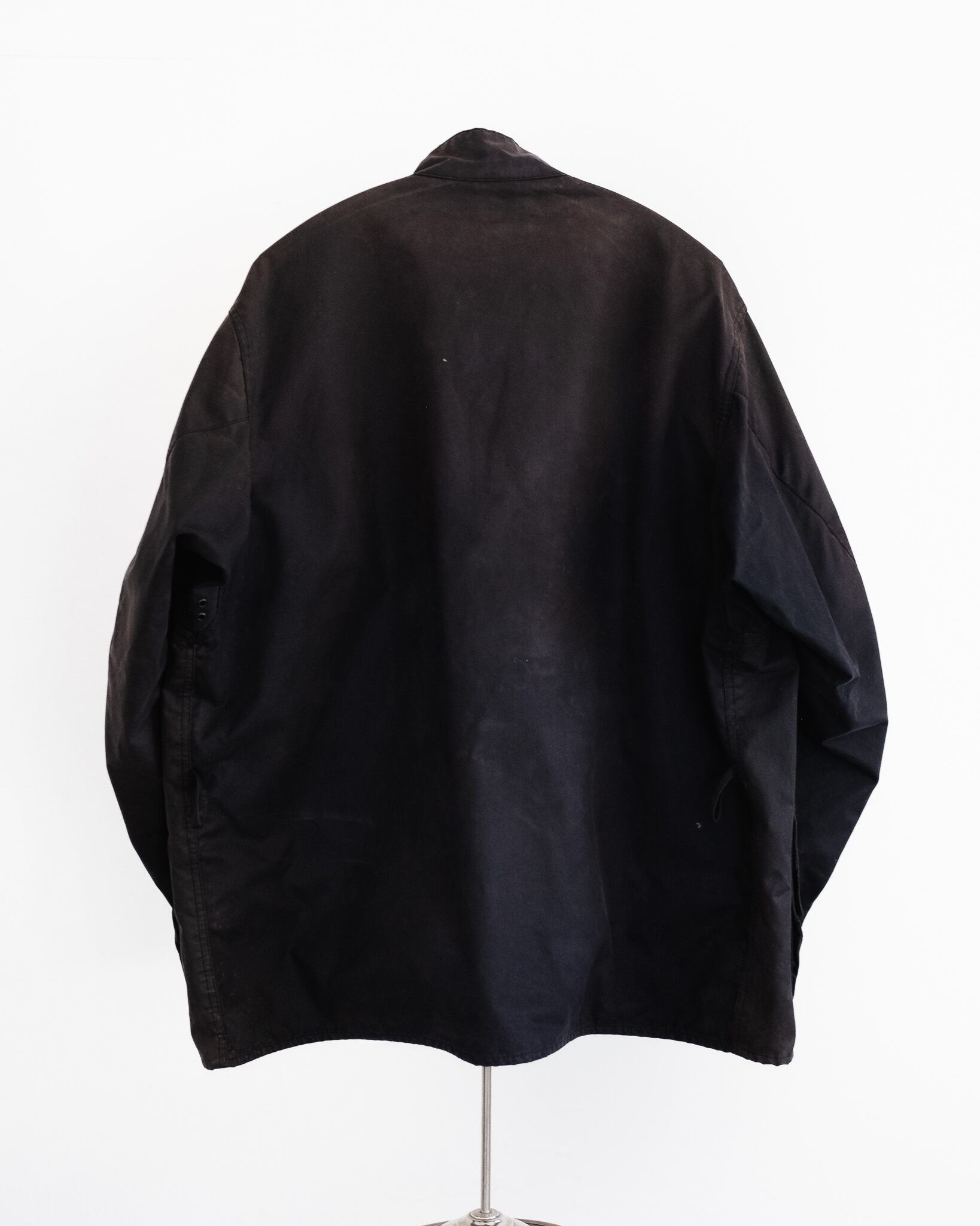 [90's] "Barbour" INTERNATIONAL Waxed Cotton Motorcycle Jacket ...