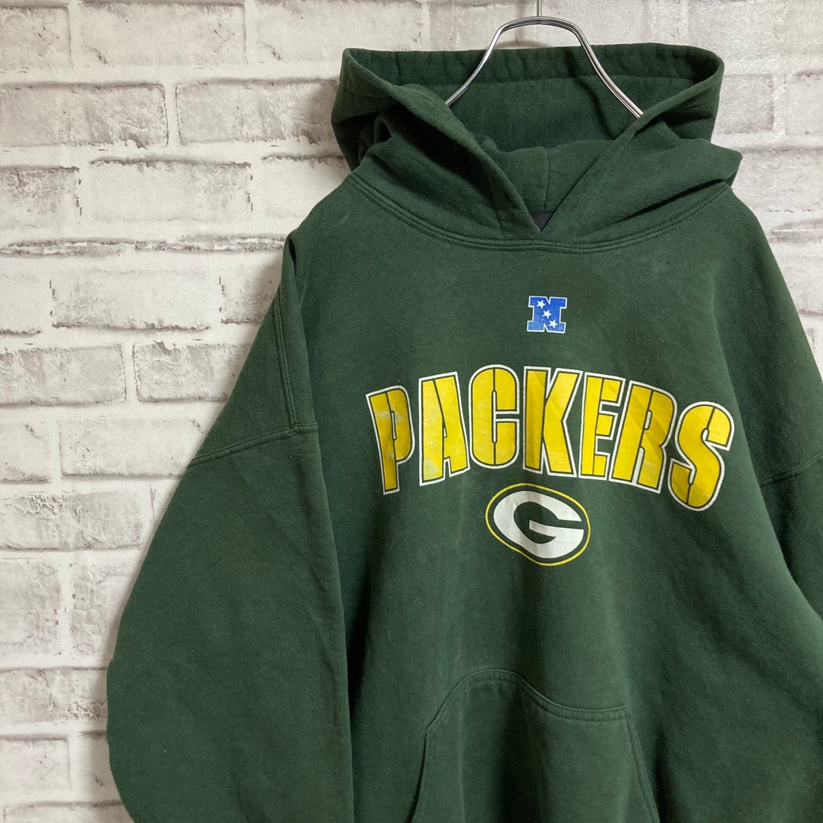 【NFL TEAM APPAREL】Pullover Hoodie L “PACKERS” プルオーバーパーカー フーディ パッカーズ NFL ...
