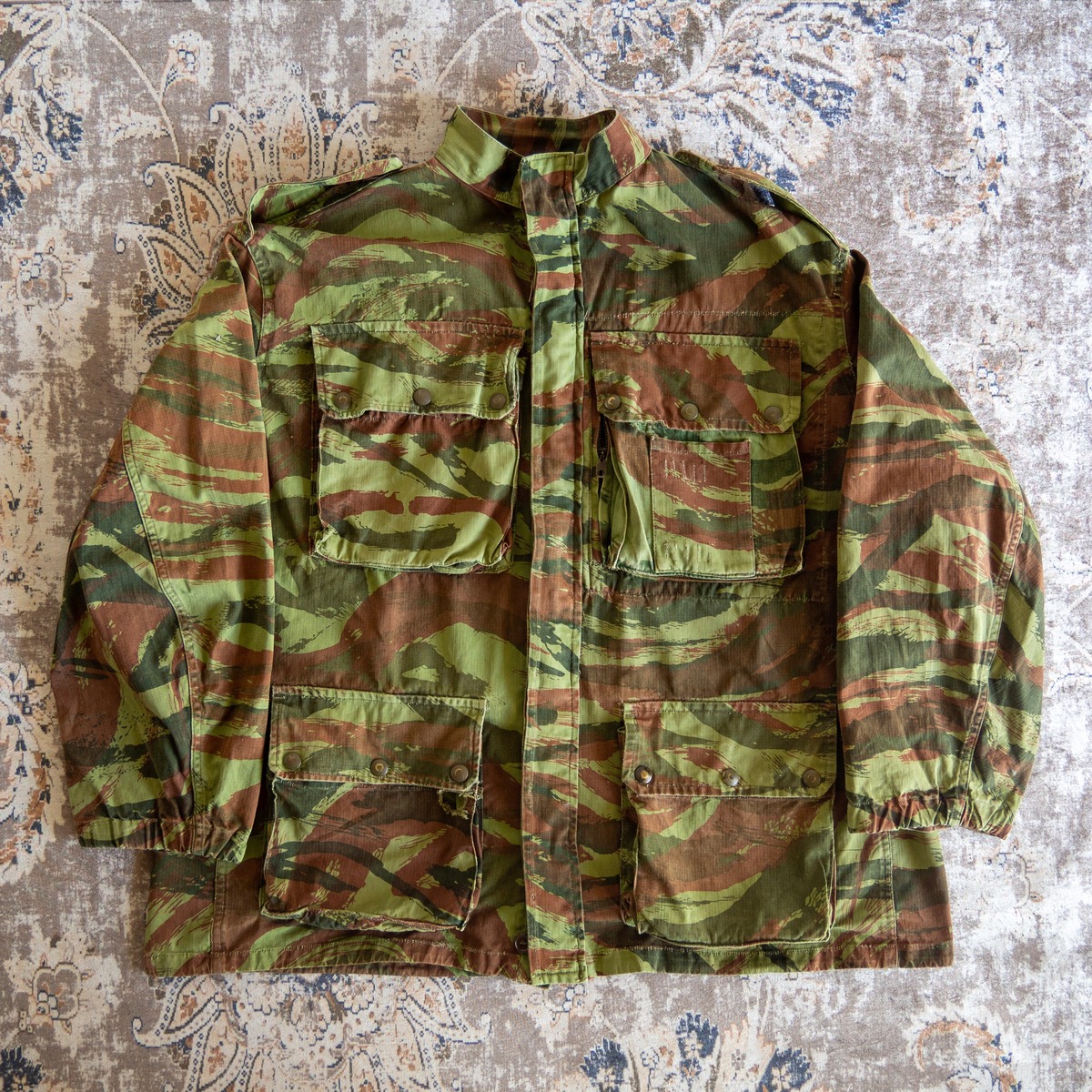 1950s French Army ”TAP 47/56” Lizard Camo Paratrooper jacket | 'bout