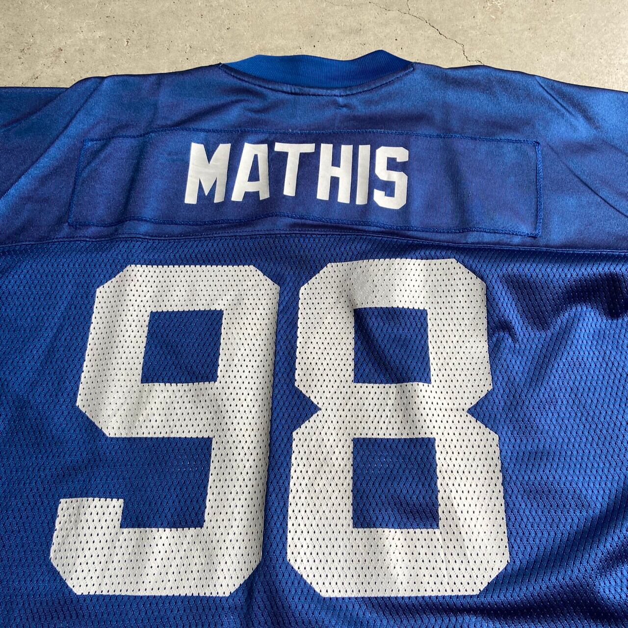 ビッグサイズ リーボック NFL MATHIS インディアナポリス・コルツ メッシュ ゲームシャツ フットボールシャツ ユニフォーム メンズ ...