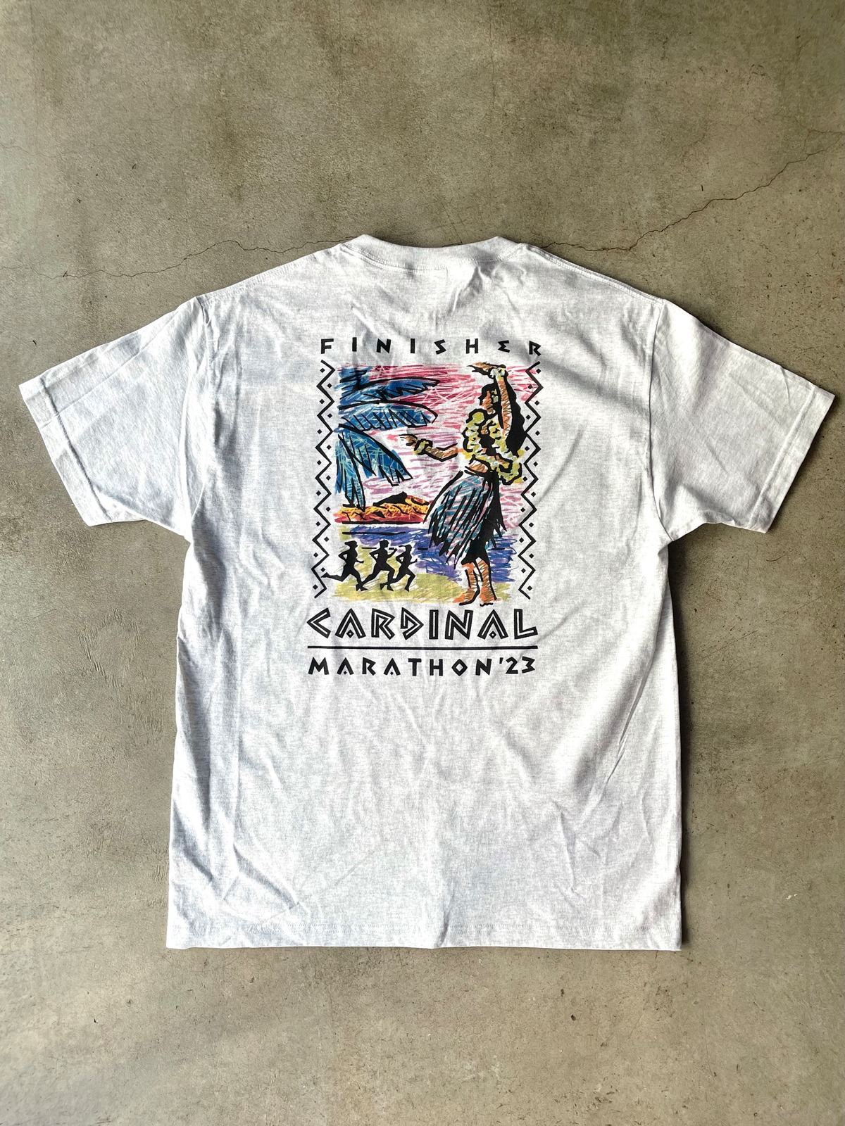 CARDINAL MARATHON 23. FINISHER TEE | CARDINAL GENERAL STORE